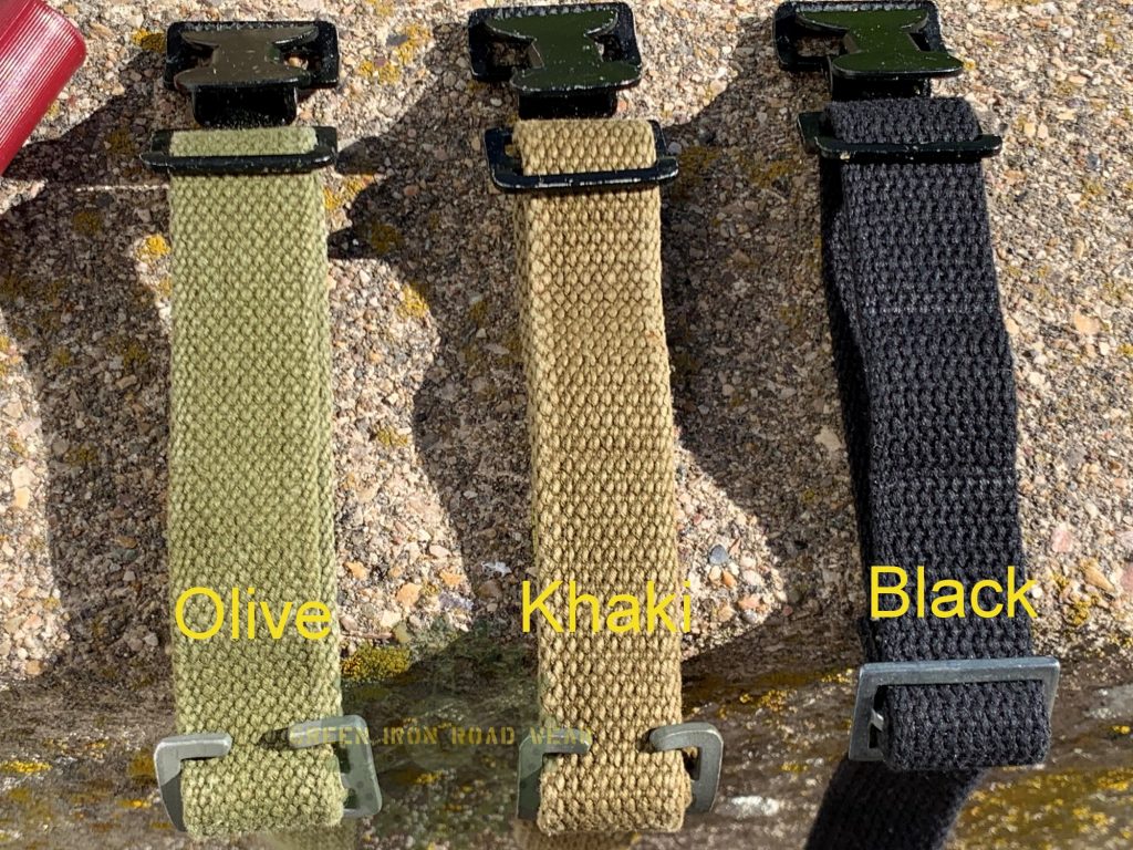 Bandolier Belt Keeper Strap | Green Iron Road Wear