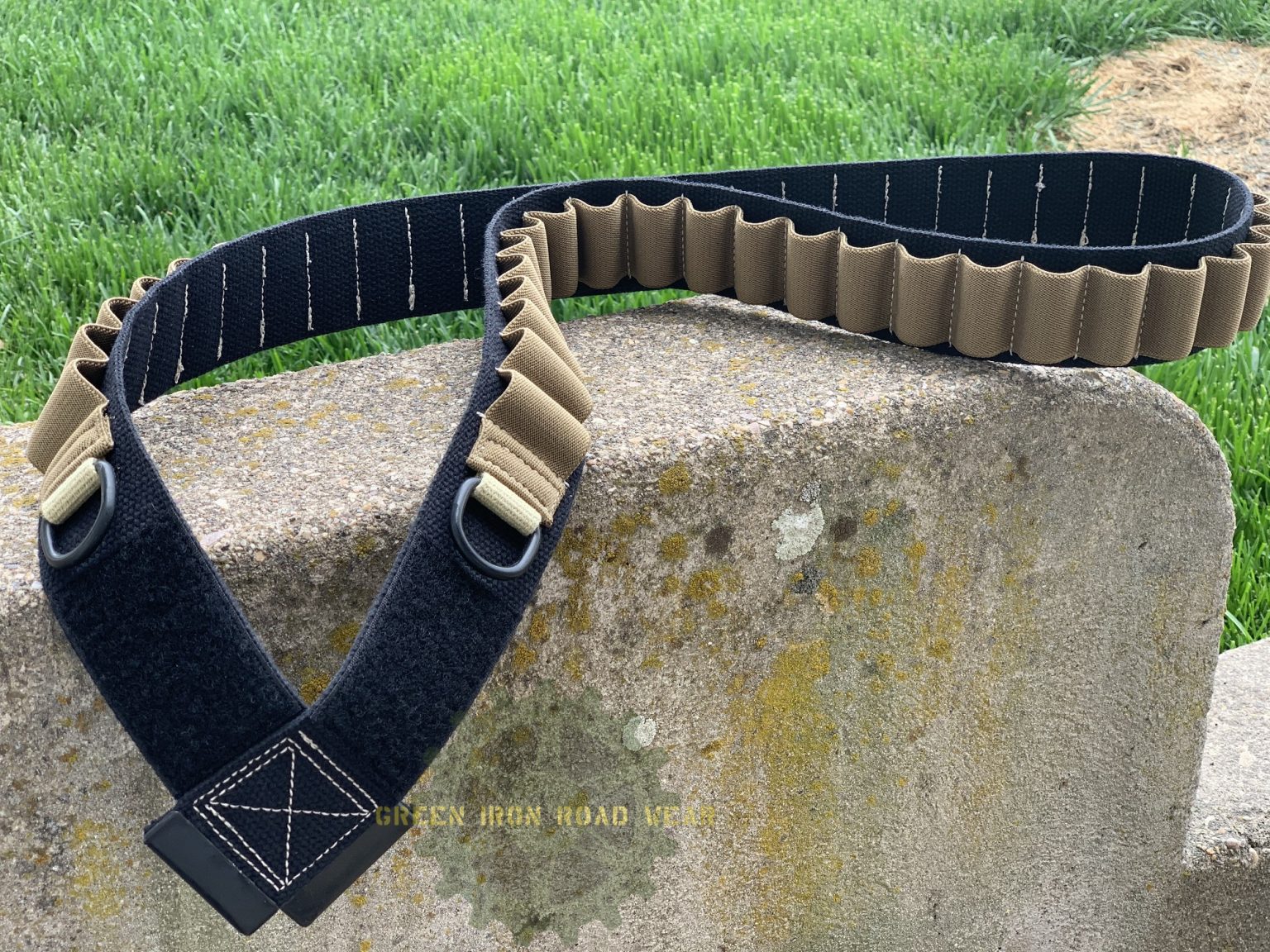 Black Boot’s 12 Gauge Bandolier | Green Iron Road Wear