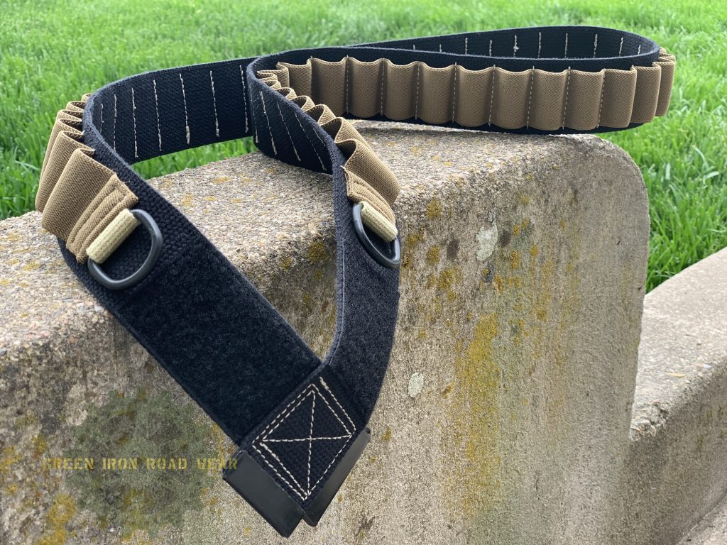 Black Boot’s 12 Gauge Bandolier | Green Iron Road Wear