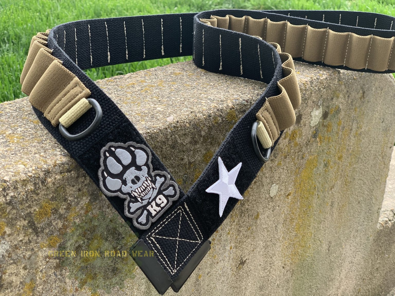 Black Boot’s 12 Gauge Bandolier | Green Iron Road Wear