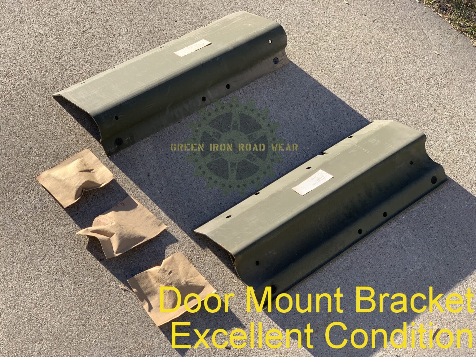 NOS Passenger Door Leg Mounting Bracket M66 Gun Ring Mount, Military ...