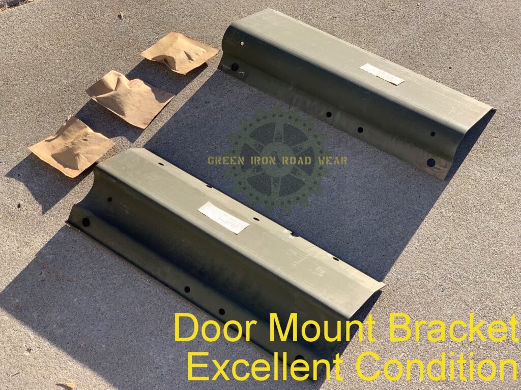 NOS Passenger Door Leg Mounting Bracket M66 Gun Ring Mount, Military ...
