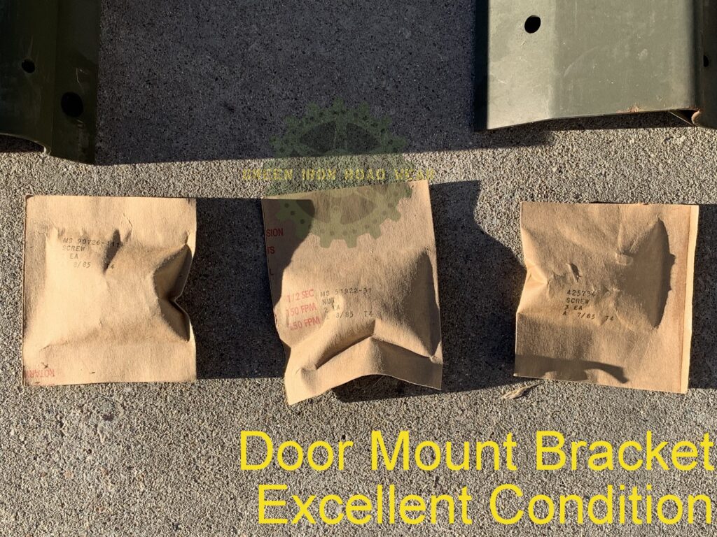 NOS Passenger Door Leg Mounting Bracket M66 Gun Ring Mount, Military ...