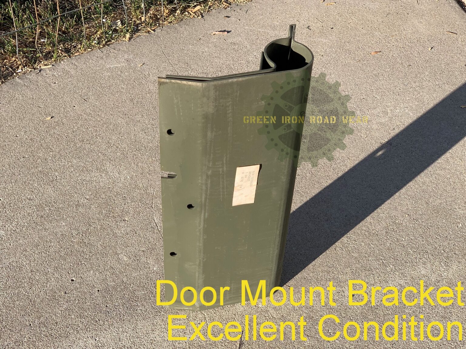 NOS Passenger Door Leg Mounting Bracket M66 Gun Ring Mount, Military ...