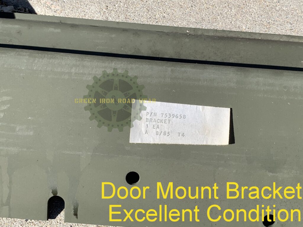 NOS Passenger Door Leg Mounting Bracket M66 Gun Ring Mount, Military ...