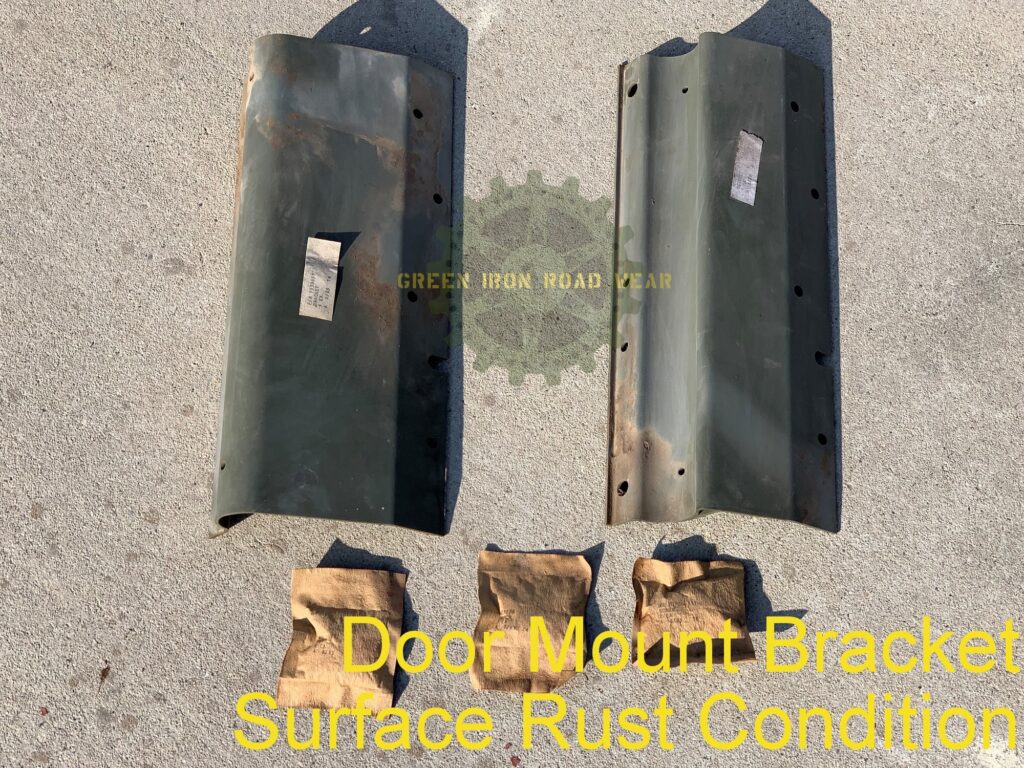 NOS Passenger Door Leg Mounting Bracket M66 Gun Ring Mount, Military ...