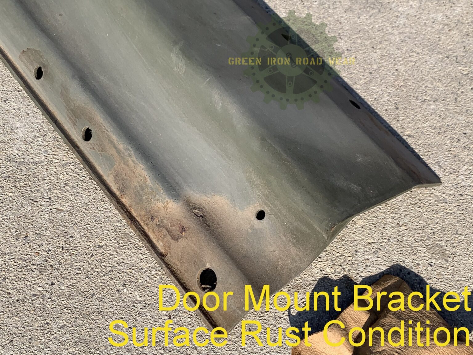 NOS Passenger Door Leg Mounting Bracket M66 Gun Ring Mount, Military ...