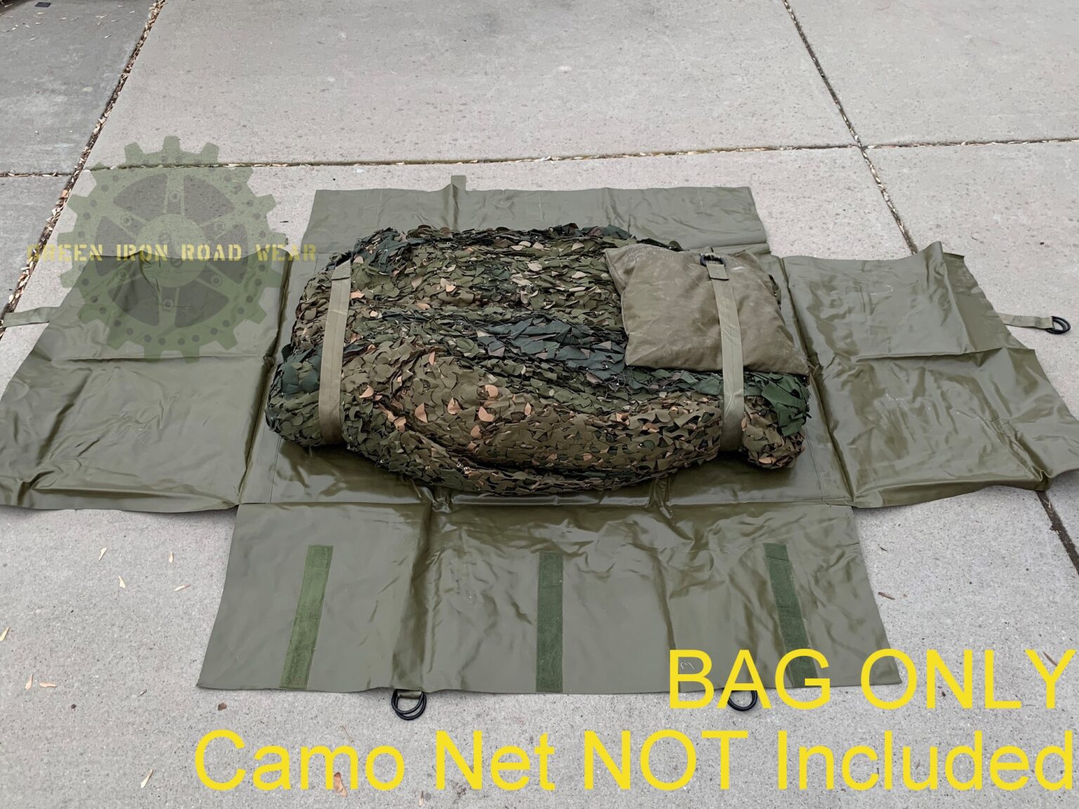 NOS Camouflage Screening System Transport Case, Camo Net Bag, Radar ...