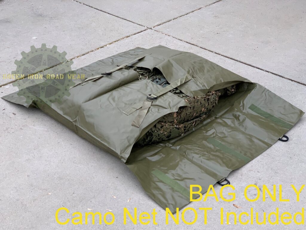 NOS Camouflage Screening System Transport Case, Camo Net Bag, Radar ...