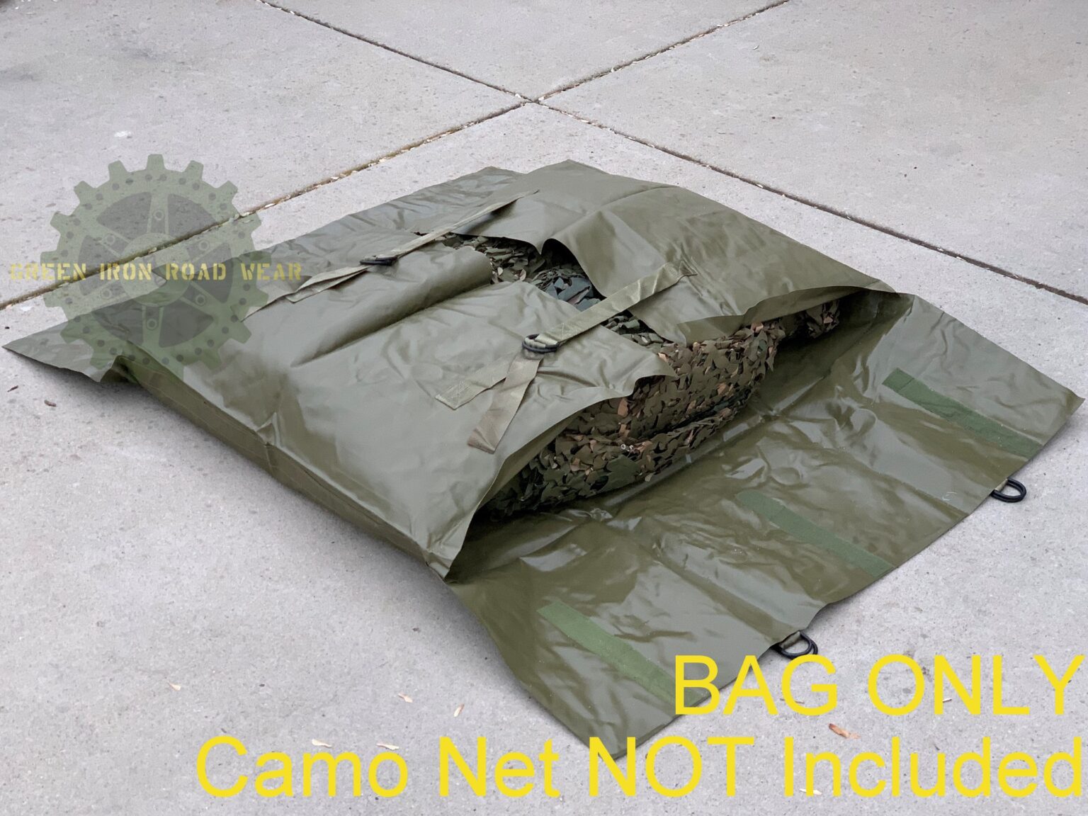 NOS Camouflage Screening System Transport Case, Camo Net Bag, Radar ...