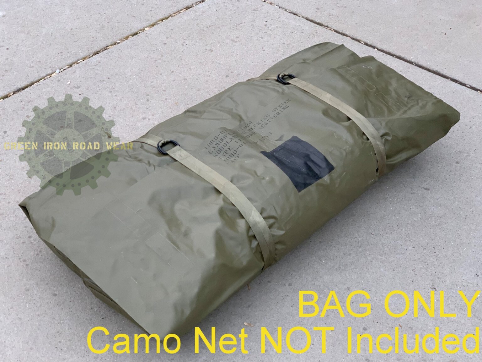 NOS Camouflage Screening System Transport Case, Camo Net Bag, Radar ...