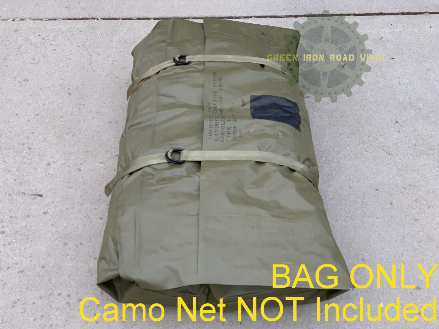 NOS Camouflage Screening System Transport Case, Camo Net Bag, Radar ...