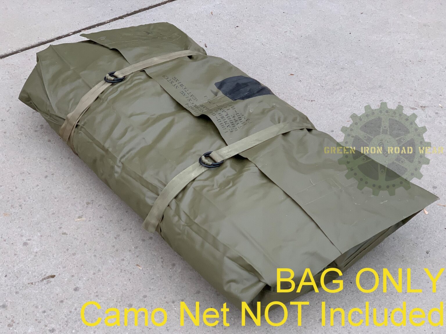 NOS Camouflage Screening System Transport Case, Camo Net Bag, Radar ...