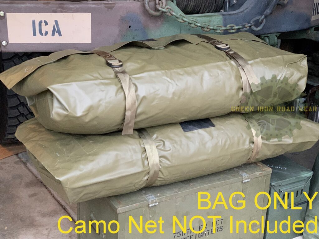 NOS Camouflage Screening System Transport Case, Camo Net Bag, Radar ...
