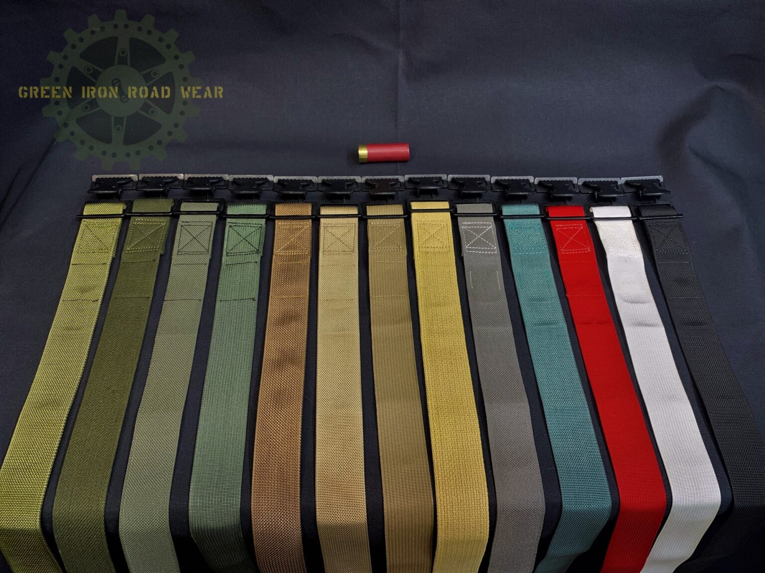 Military Jerry Can Mount Straps | Green Iron Road Wear