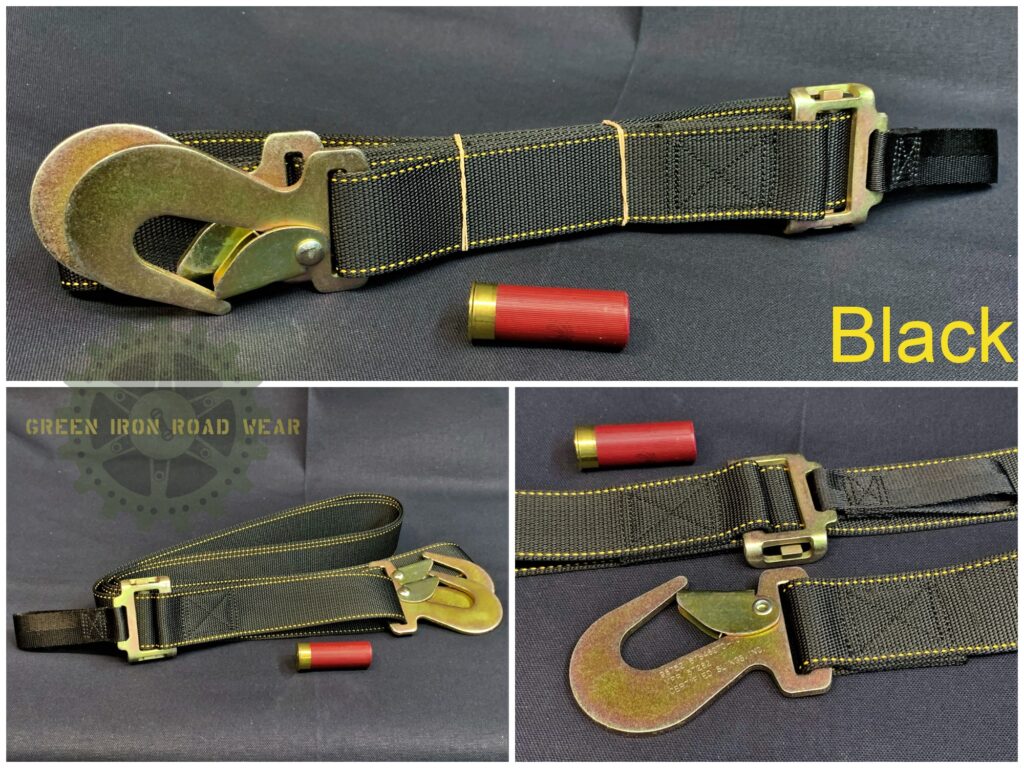 Troop Seat Safety Strap for Military Cargo Trucks | Green Iron Road Wear