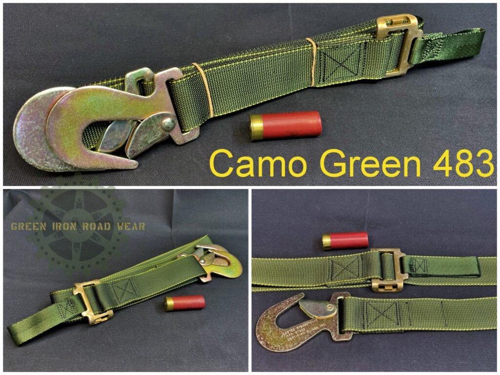 Troop Seat Safety Strap for Military Cargo Trucks | Green Iron Road Wear